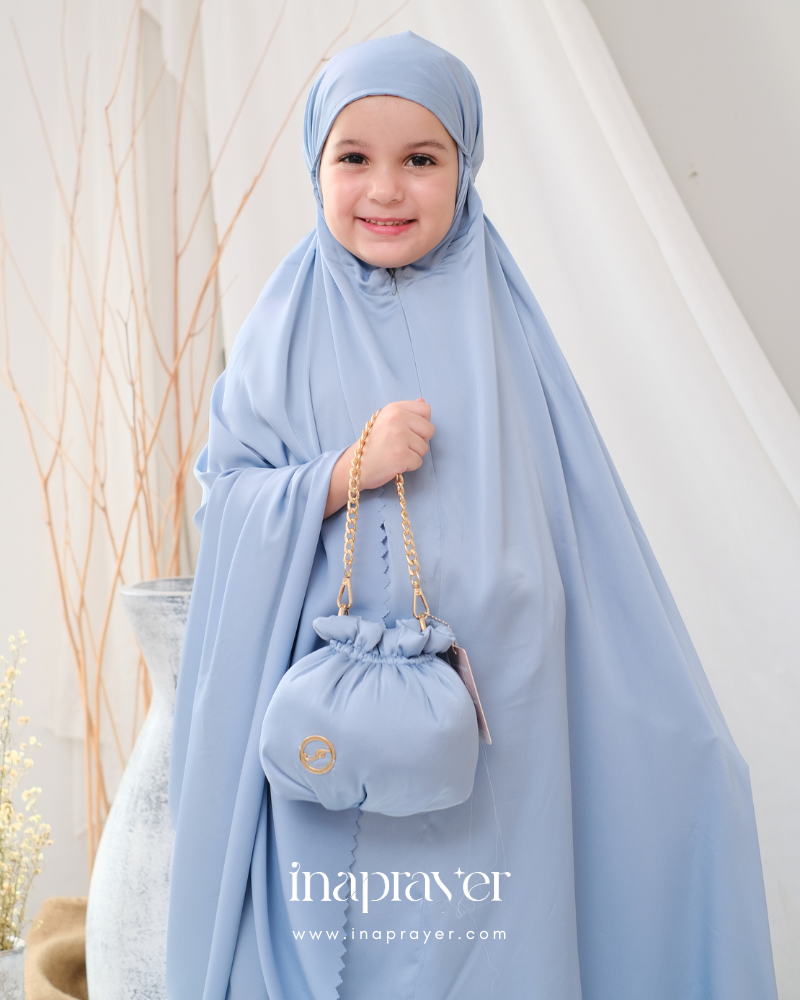 KIDS Powder Blue Lavish Plain – Inaprayer